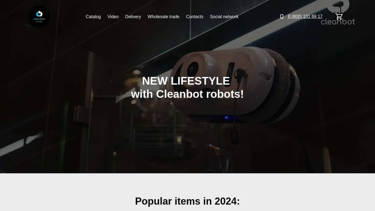 Online shop for Cleanbot Pro and Cleanbot Ultraspray window cleaning robots